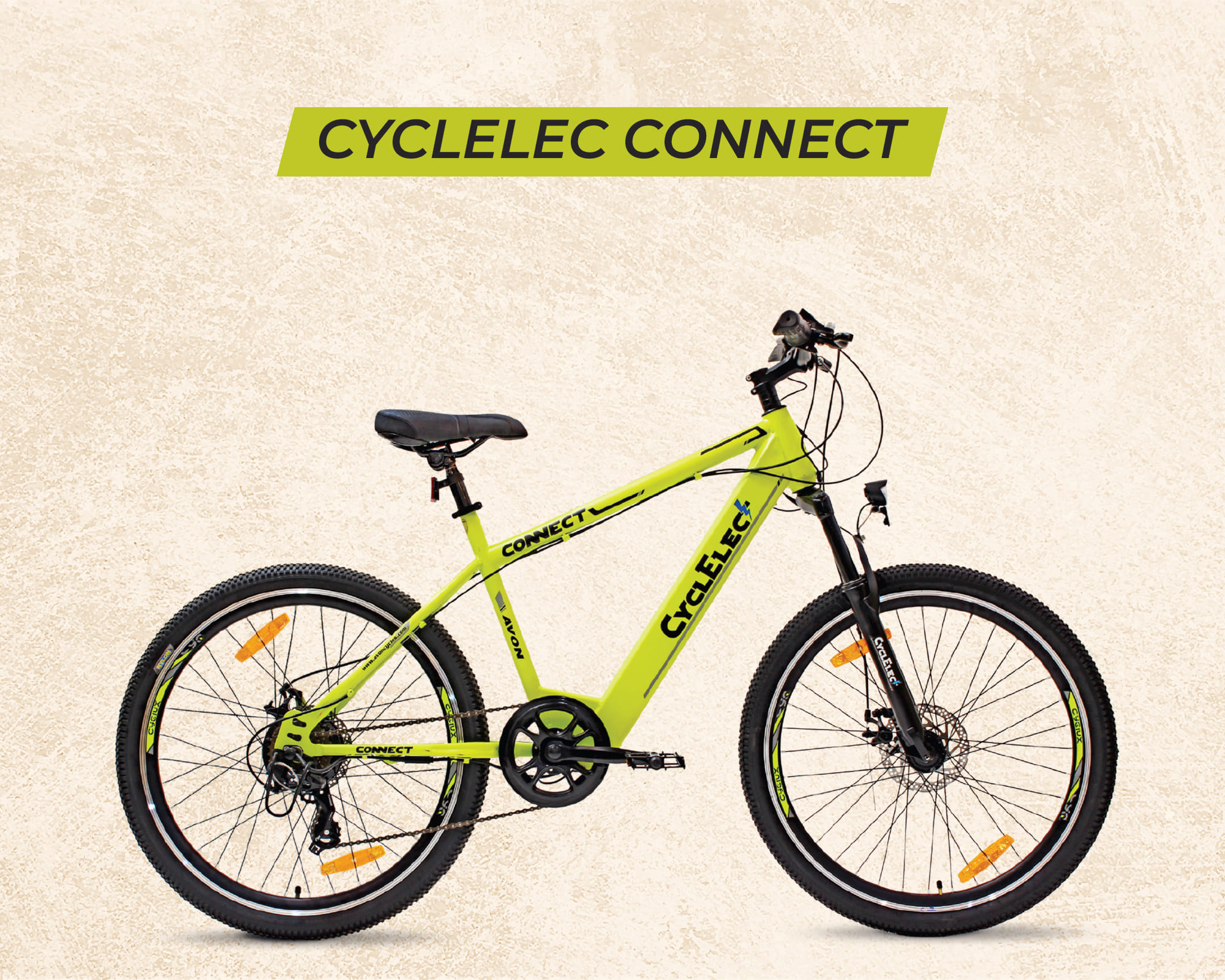 Avon Cyclelec Connect 26T Bicycle | Versatile & Stylish Ride - Avon Cycles